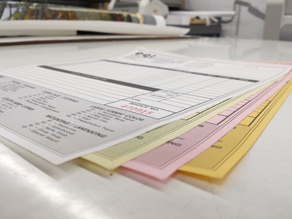 Custom printed forms | Graphink Printing and Promotions